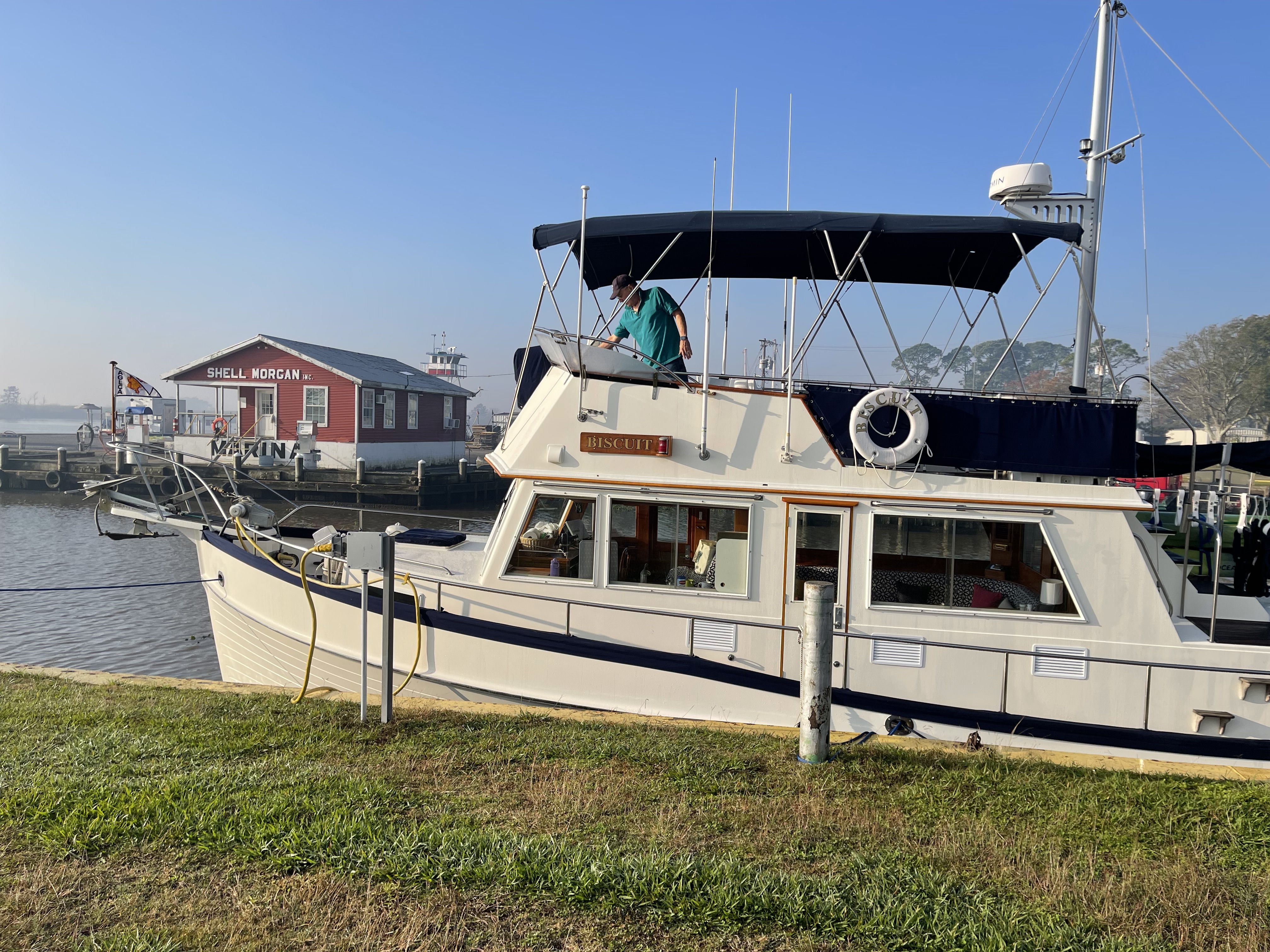 Day 6 – Shell Morgan Marina to Morgan City Marina – Biscuit On The Move